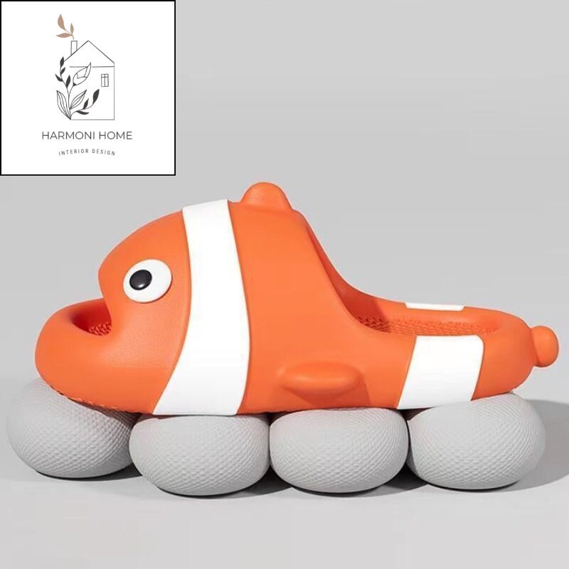 Fish Slippers, Flip-flops, Cozy Slippers, Winter Shoes, Fashionable ...