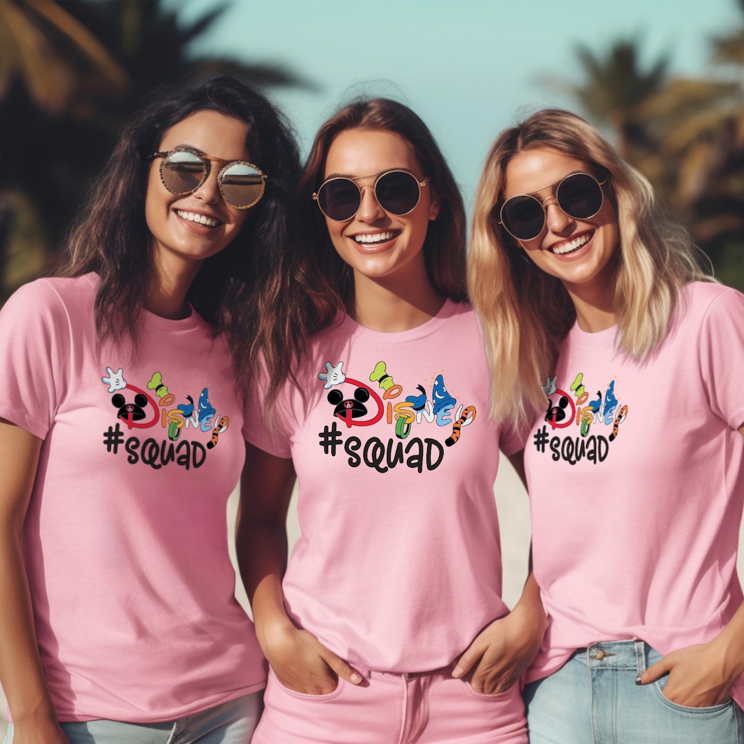 Disney Squad Shirt, Disney Squad Shirt, Disney Group Shirts, Disney ...