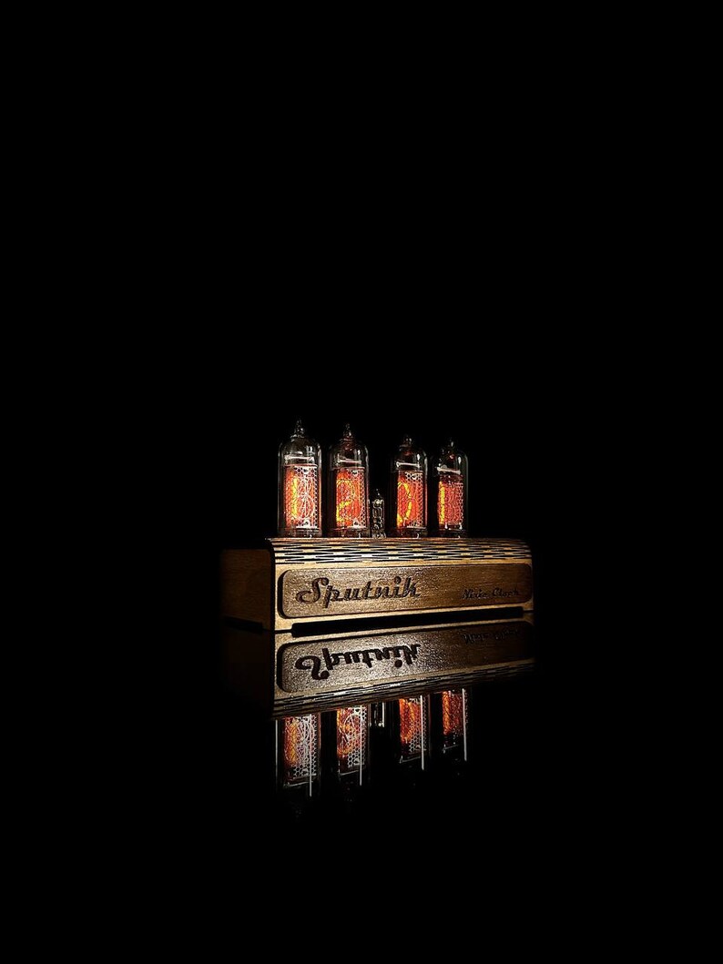 Nixie Tube Clock IN-12 Nixie Clock Made in Ukraine - Etsy