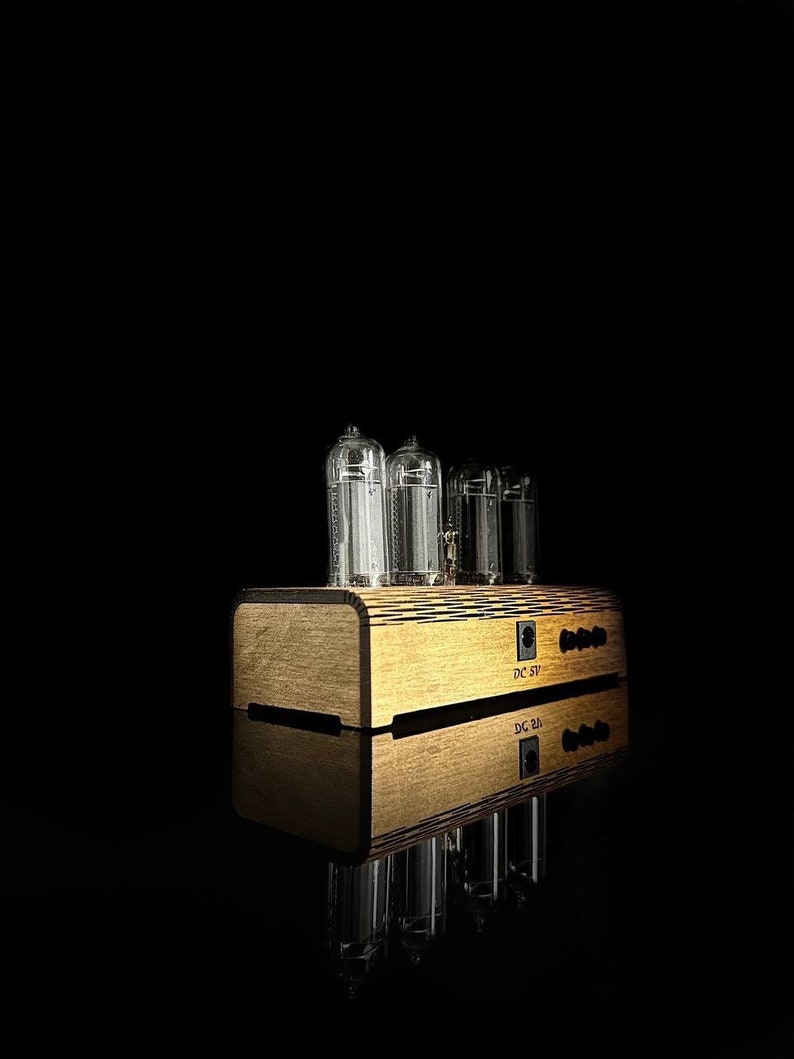 Nixie Tube Clock IN-12 Nixie Clock Made in Ukraine - Etsy
