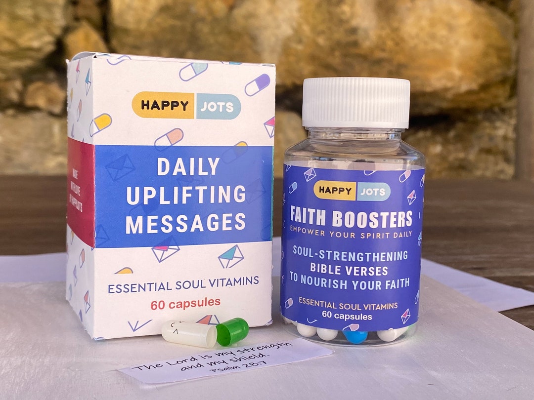 Daily Bible Verses in a Jar - Inspirational Scripture Capsules for ...