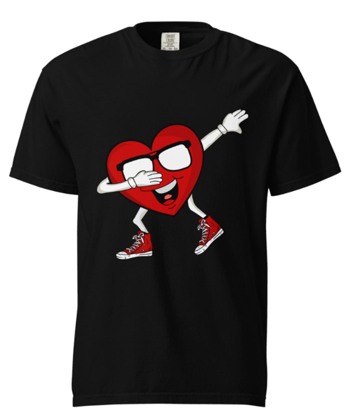 Valentine's Day Dabbing Heart Funny SVG PNG Pdf Files, Valentine's Day ...