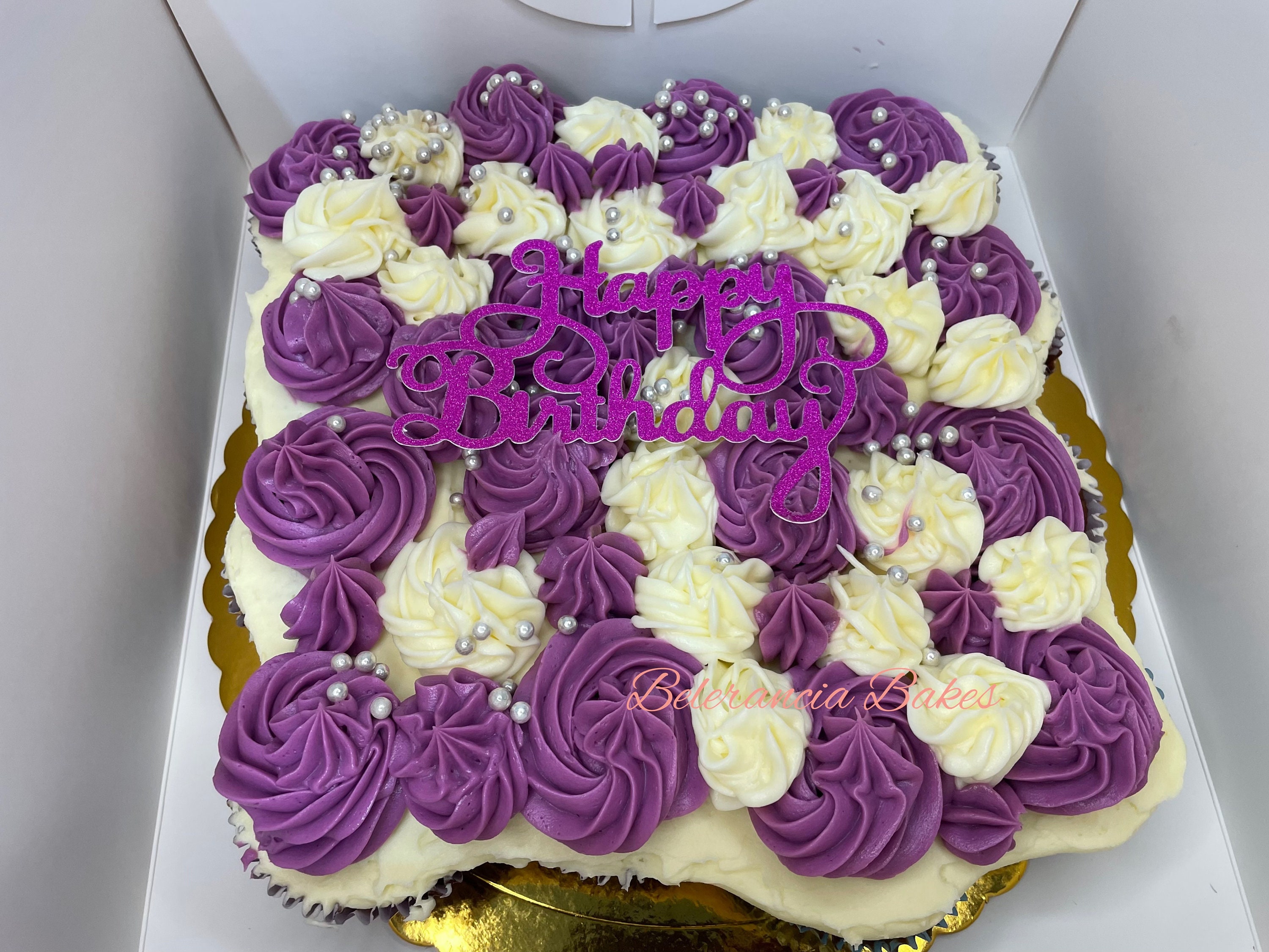 Set of 16 Birthday Cake Pullapart Cupcakes - Etsy