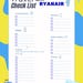 Flying With Ryanair Packing Checklist, Digital Printable Checklist ...