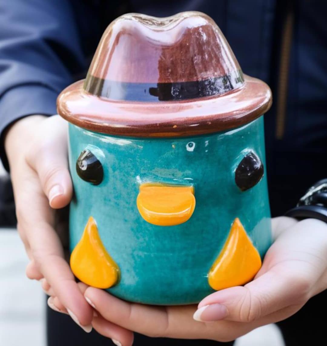 Perry the Platypus Handmade Ceramic Mug - Etsy