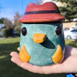 Perry the Platypus Handmade Ceramic Mug - Etsy