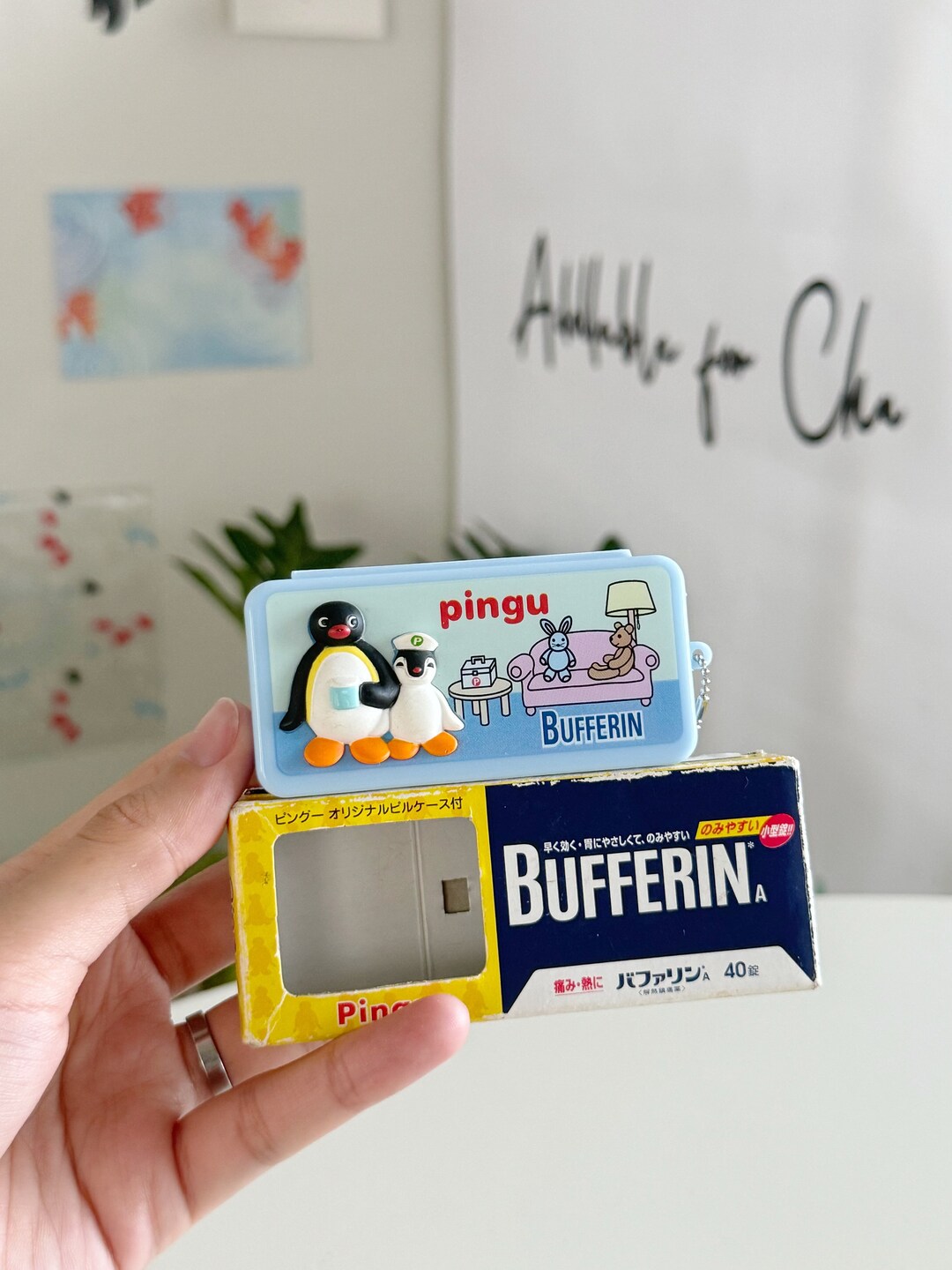 Pingu Pill Box Pingu X Bufferin Penguin Pingu 2007 - Etsy