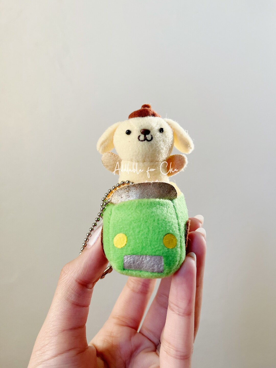 Sanrio Vintage Pompompurin Car 2001 Keychain Sanrio Stuffed - Etsy