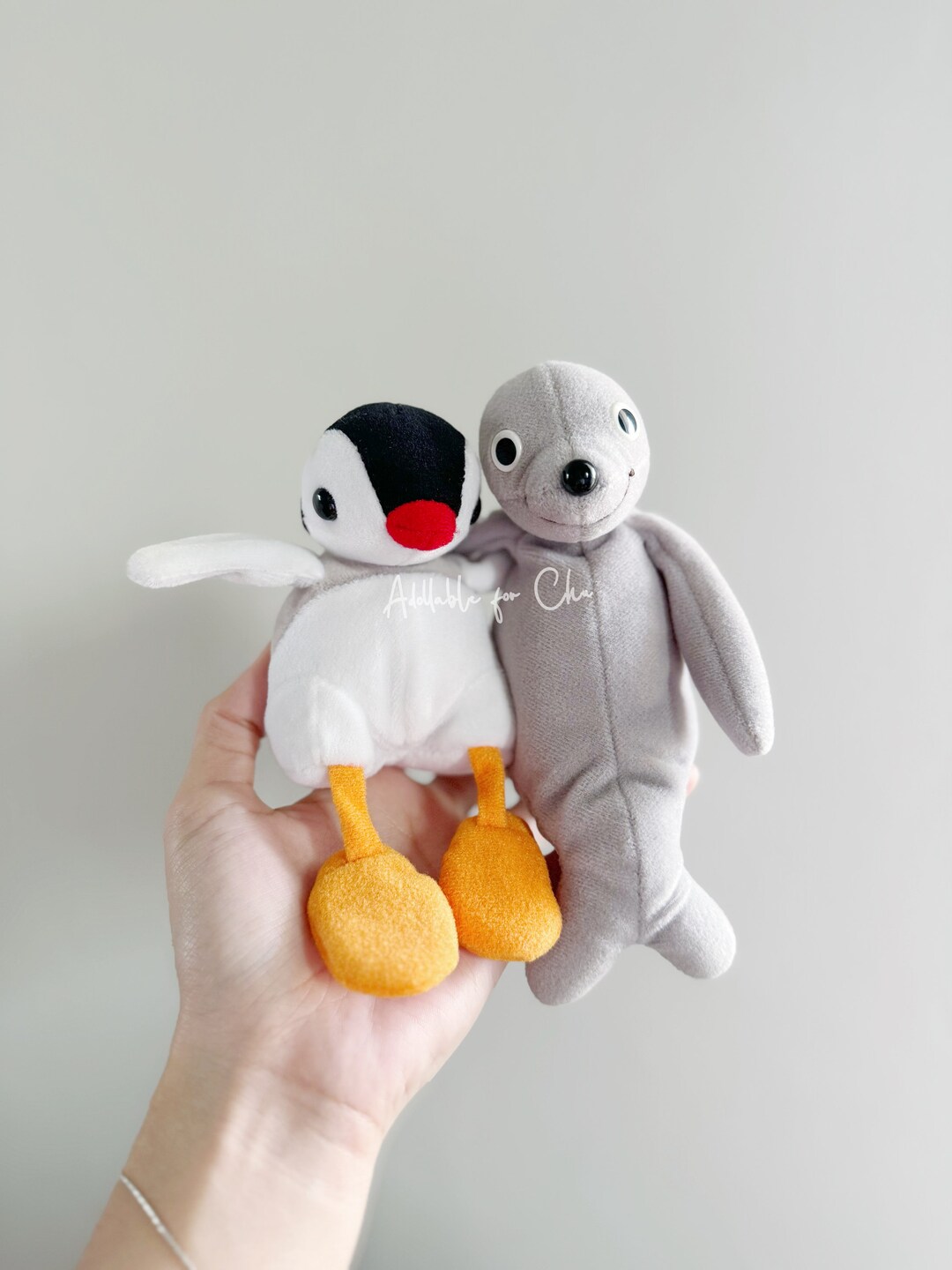 Pingu Pinga and Robber the Seal Japan Soft Plush - Etsy