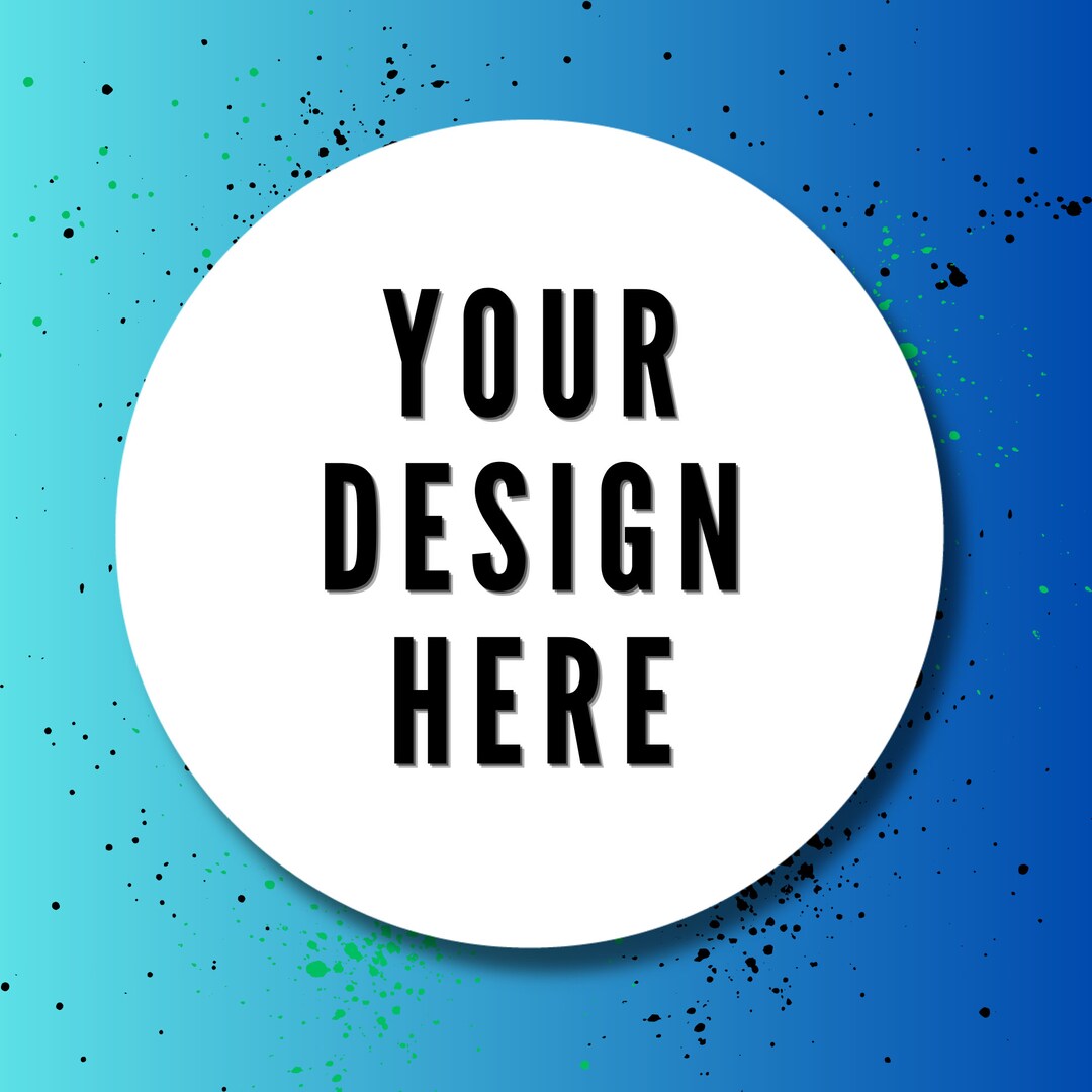 Custom Circle Stickers Logo Stickers Personalised Stickers Business ...