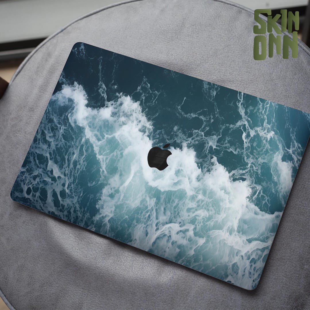 Ocean Wave Motion MacBook Vinyl Skin - Etsy