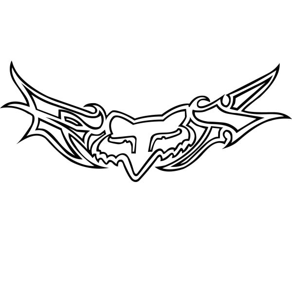 Fox Racing Svg - Etsy
