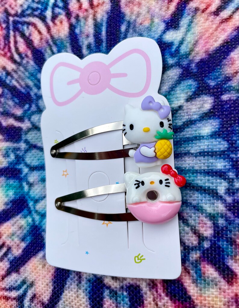 Hello Kitty Pink & Purple Kitsch Kawaii Quirky Kooky Cute Fun Funky ...