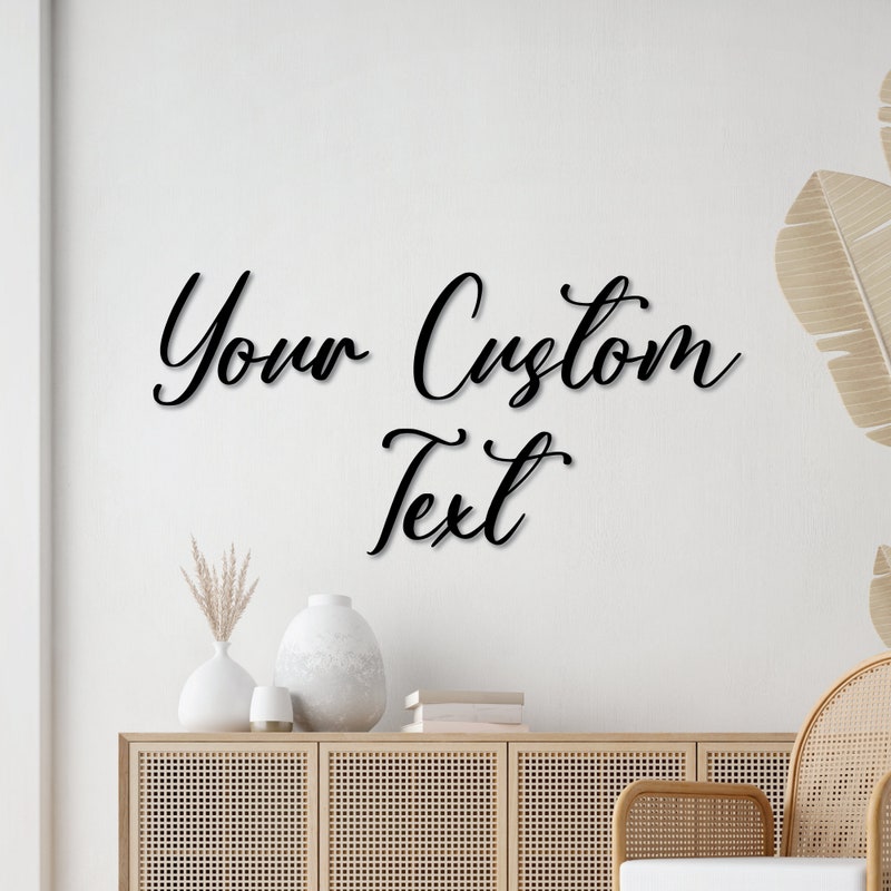 Script Wall Art - Etsy