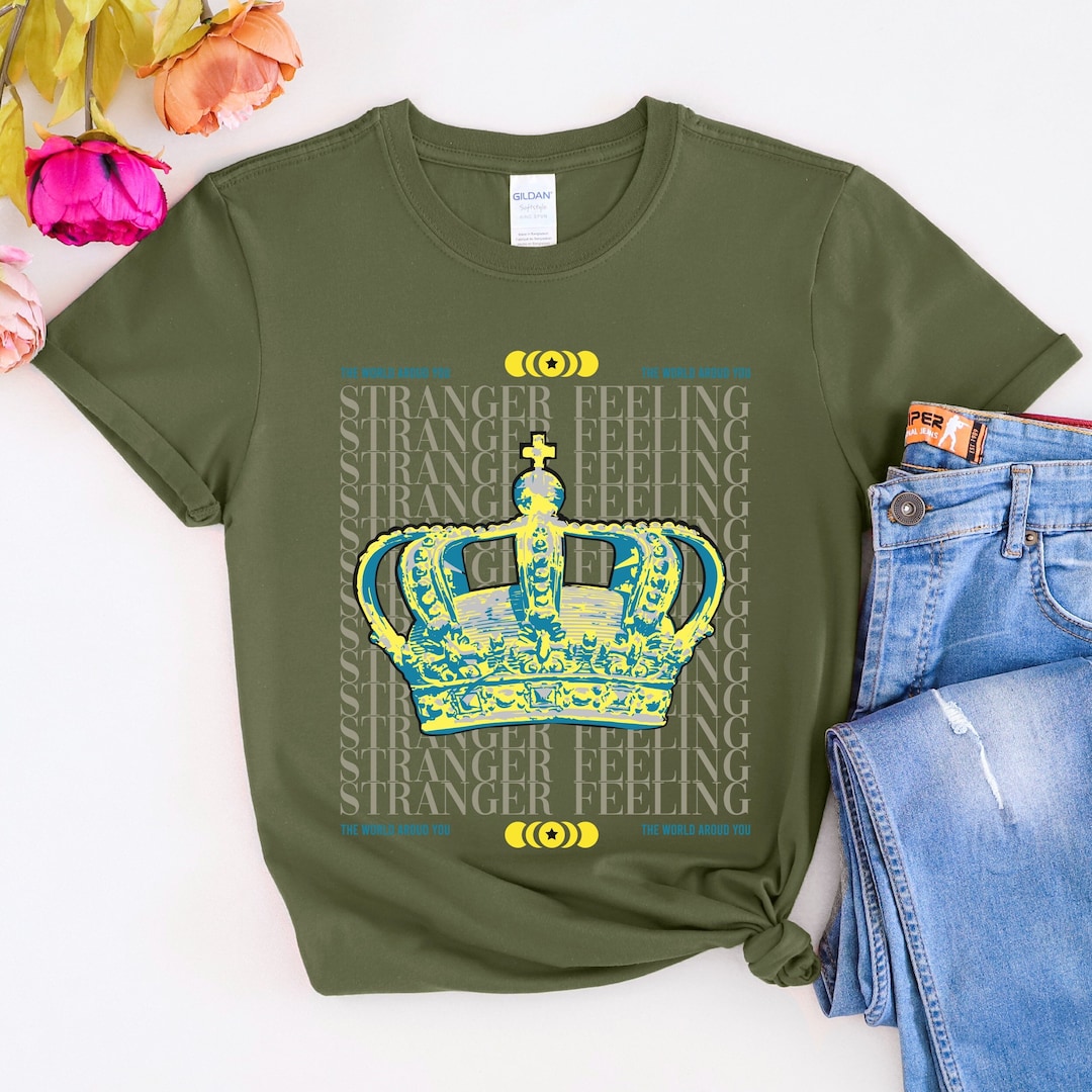Stranger Feeling Shirt,street Wear Graphic Style Shirt,summer T-shirt ...
