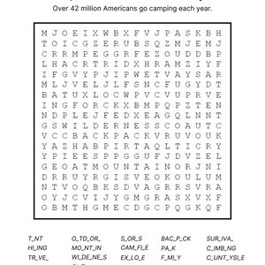 Missing Link Wordsearch Puzzle New Type of Word Search Double the ...