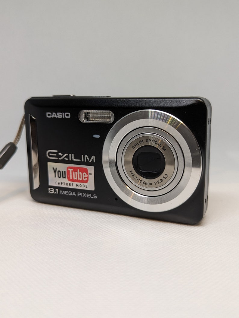 Casio Exilim EX-Z19 9.1MP Compact Digital Camera Black, Y2K Digicam - Etsy
