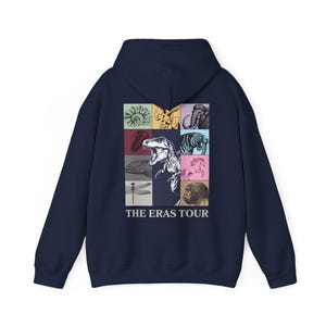 Geological Eras Tour Unisex Hooded Sweatshirt, Gift for Geologist ...