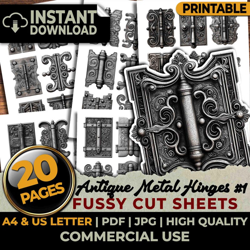 Clipart Hinges - Etsy