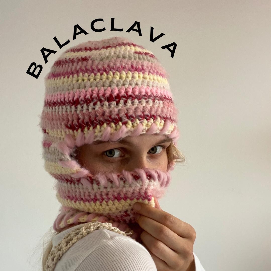 Crochet Balaclava Pattern | DIY Crochet Hood | Warm Winter Balaclava ...