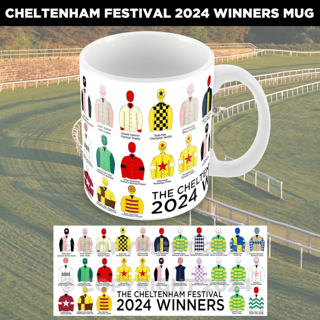 All the Cheltenham Festival Winners 2024 Horse Racing Mug Cup National ...