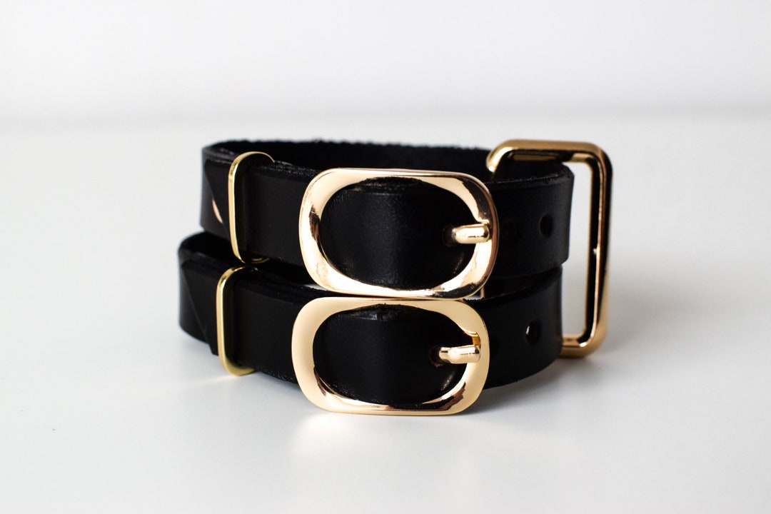 VEXARE Stylish Statement Leather Bracelet Stack doubles as Handcuffs ...