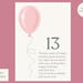 13th Birthday Poem Gift: Printable Keepsake for Teenage Girl (digital ...
