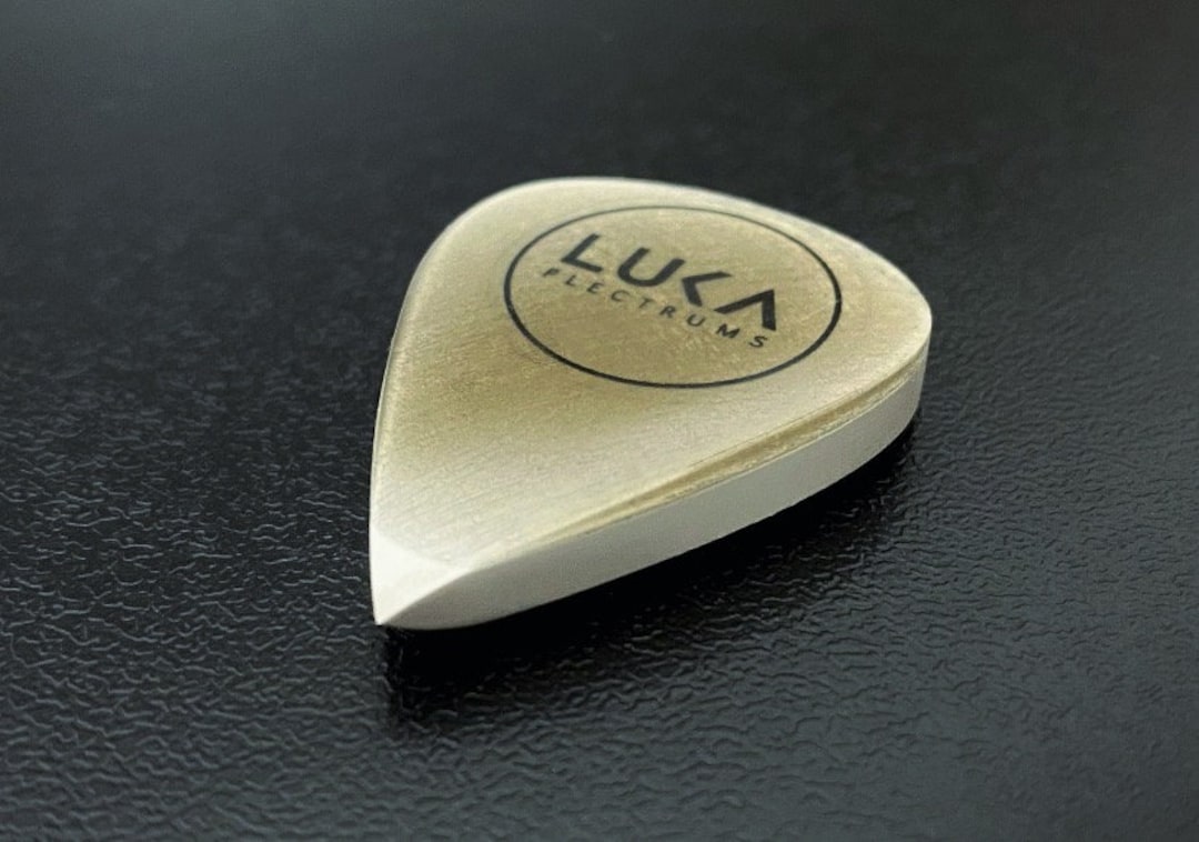 Luka Plectrums Teardrop Guitar Pick: Ultem Peek Layered Plectrum - Etsy