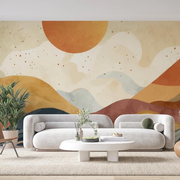 Sunset Wall Mural - Etsy