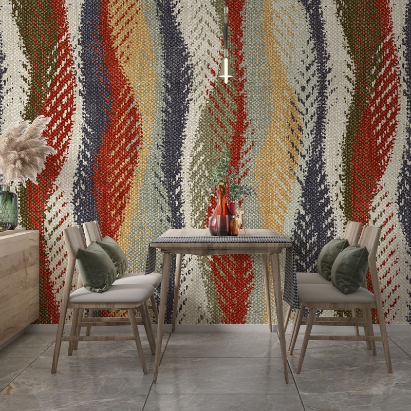 Wicker Wallpaper - Etsy