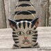 Vintage Wooden Cat Letter Holder (2000) - Etsy
