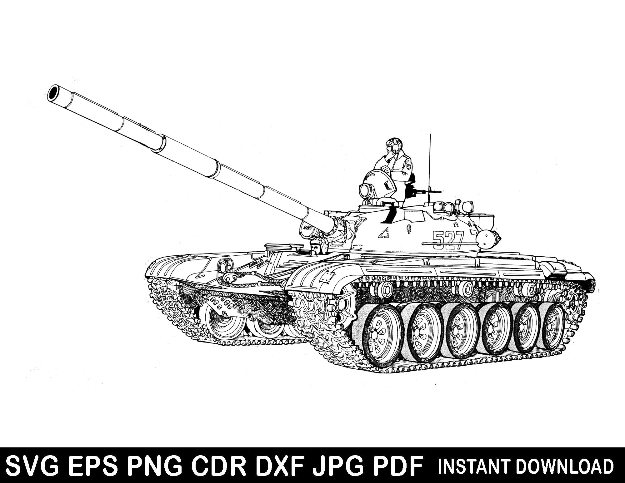 Tank Svg, Military Tank Cricut, Army Tank Logo, Tank Decor, Tank ...