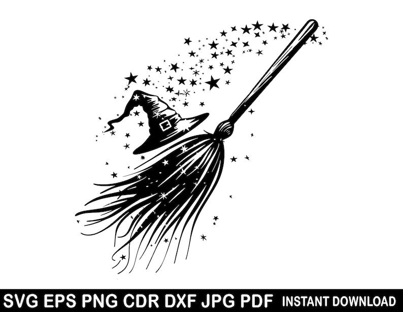 Witch Broom Svg, Png Witches Broom Svg, Halloween Svg, Witch Svg ...