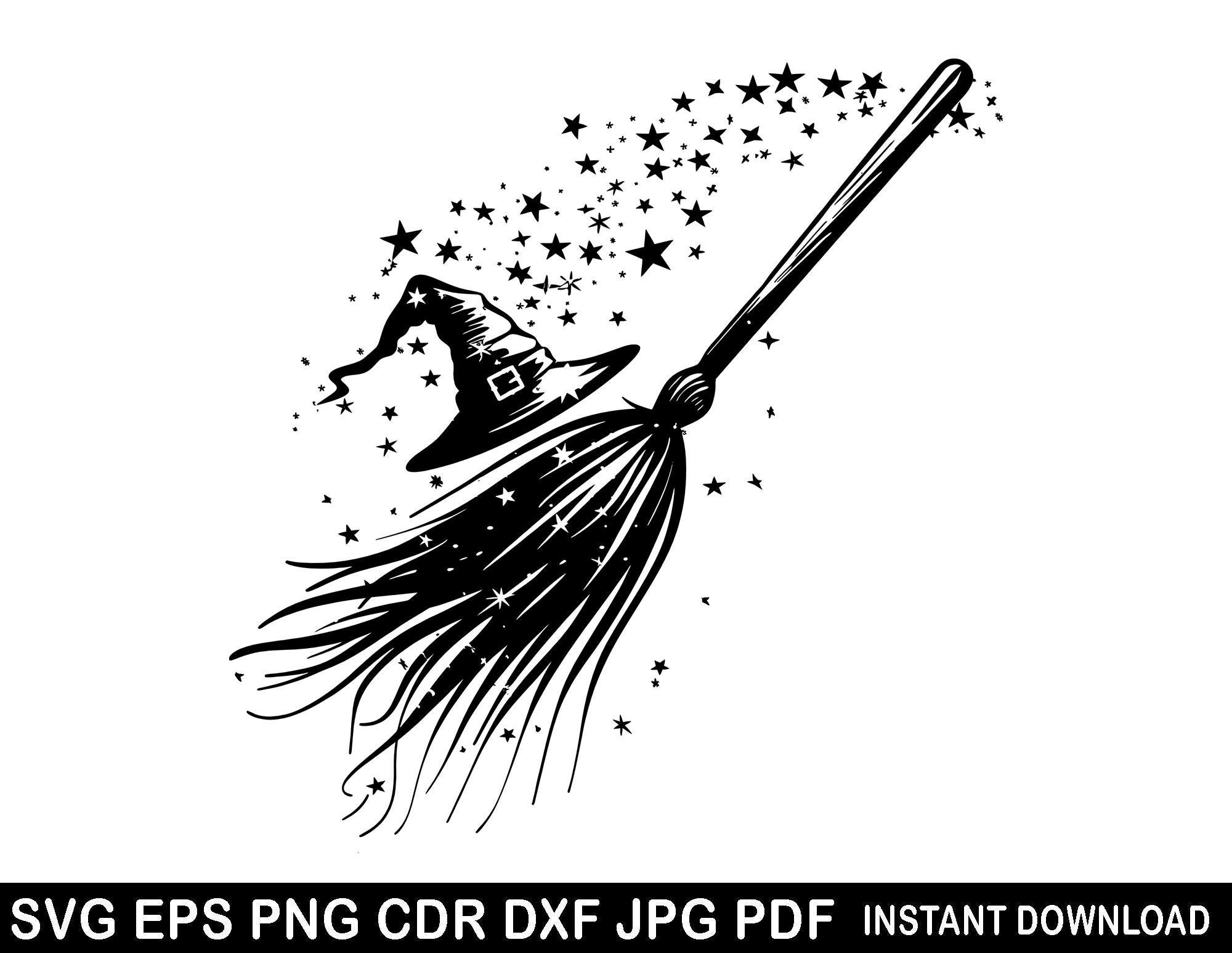 Witch Broom Svg, Png Witches Broom Svg, Halloween Svg, Witch Svg ...