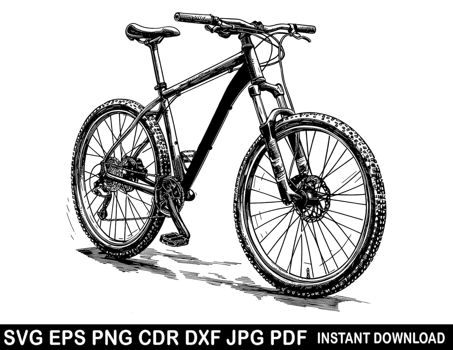 Biker Png Bicycle Dxf Mountain Bike Svg Biking Vector Graphic Cut File ...