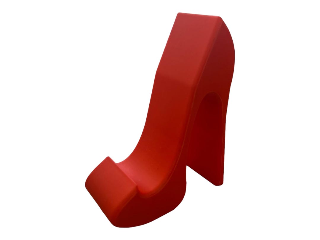High Heel Shoe Phone Stand | 3D Printed Decorative Phone Holder | Fun ...