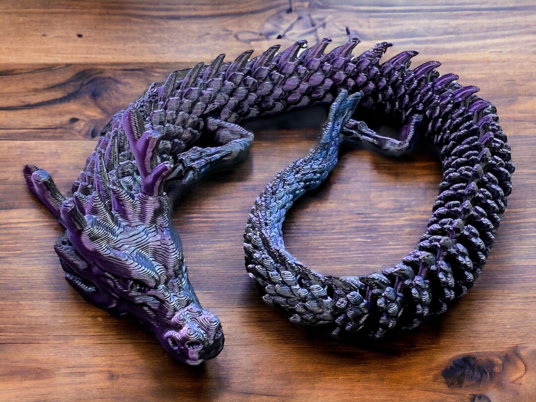 Flexible Dragon Fidget Toy | Articulated Figurine for Endless Adventure ...