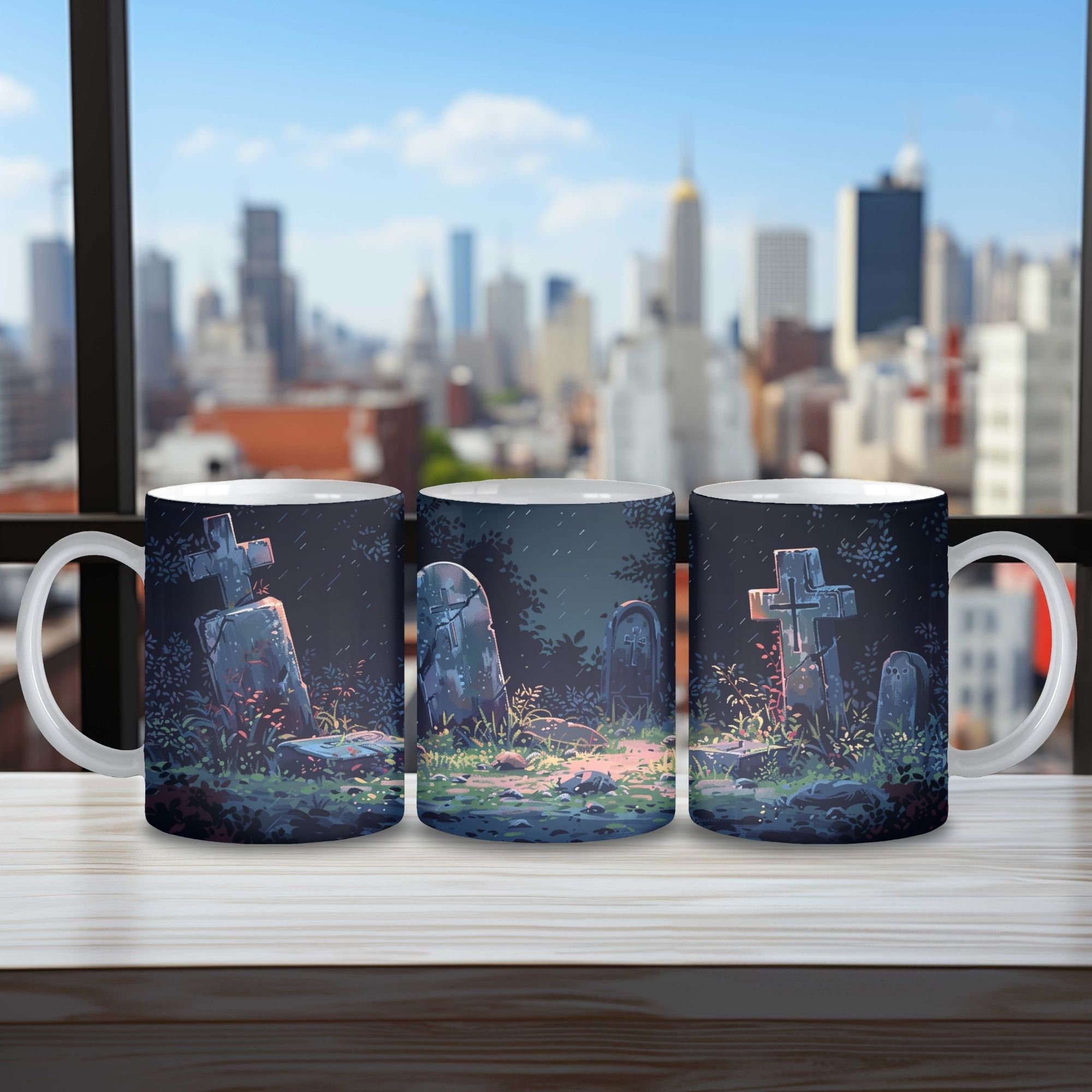 400+ Gothic Mug Wrap Bundle: Dark Fantasy Sublimation Design ...