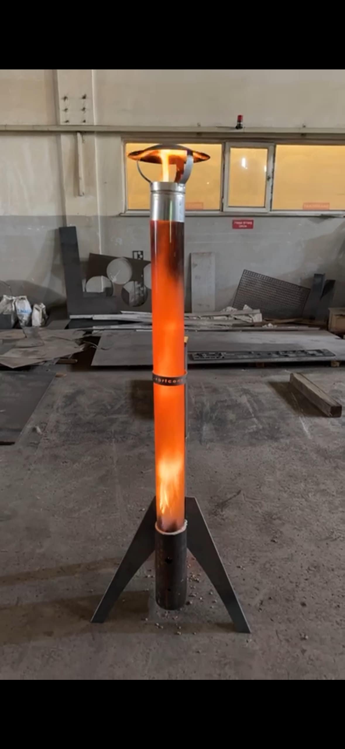 Rocket Stove Pellet Stove Feuerseule Blue Print DIY Files - Etsy