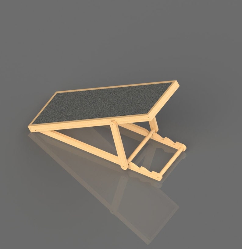 Wooden Dog Ramp - Foldable / Adjustable - Light - Pet Platform 100 Cm ...