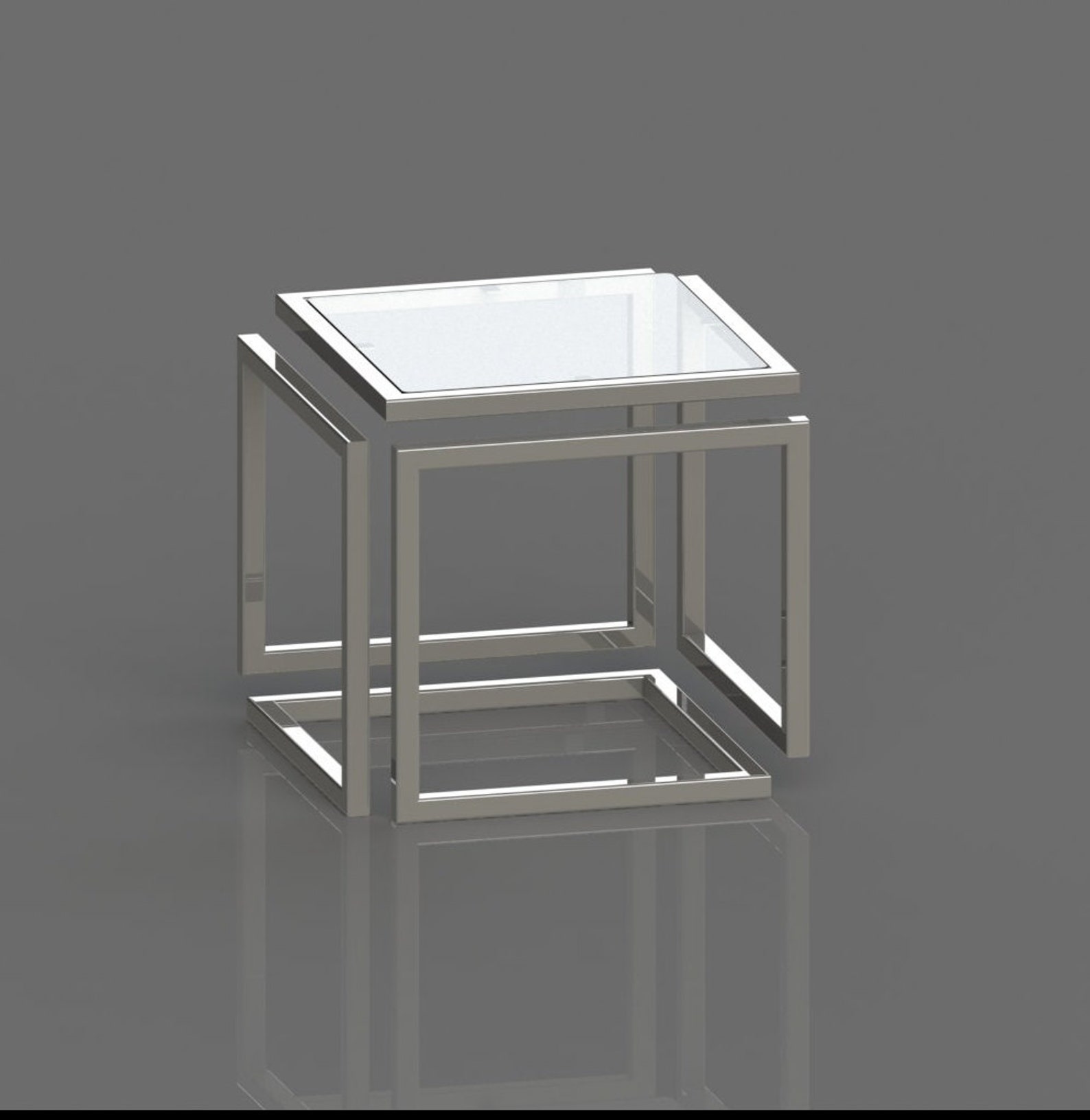 Infinity Cube Coffee Table Wood and Weldment DIY Files 2 in 1 - Etsy