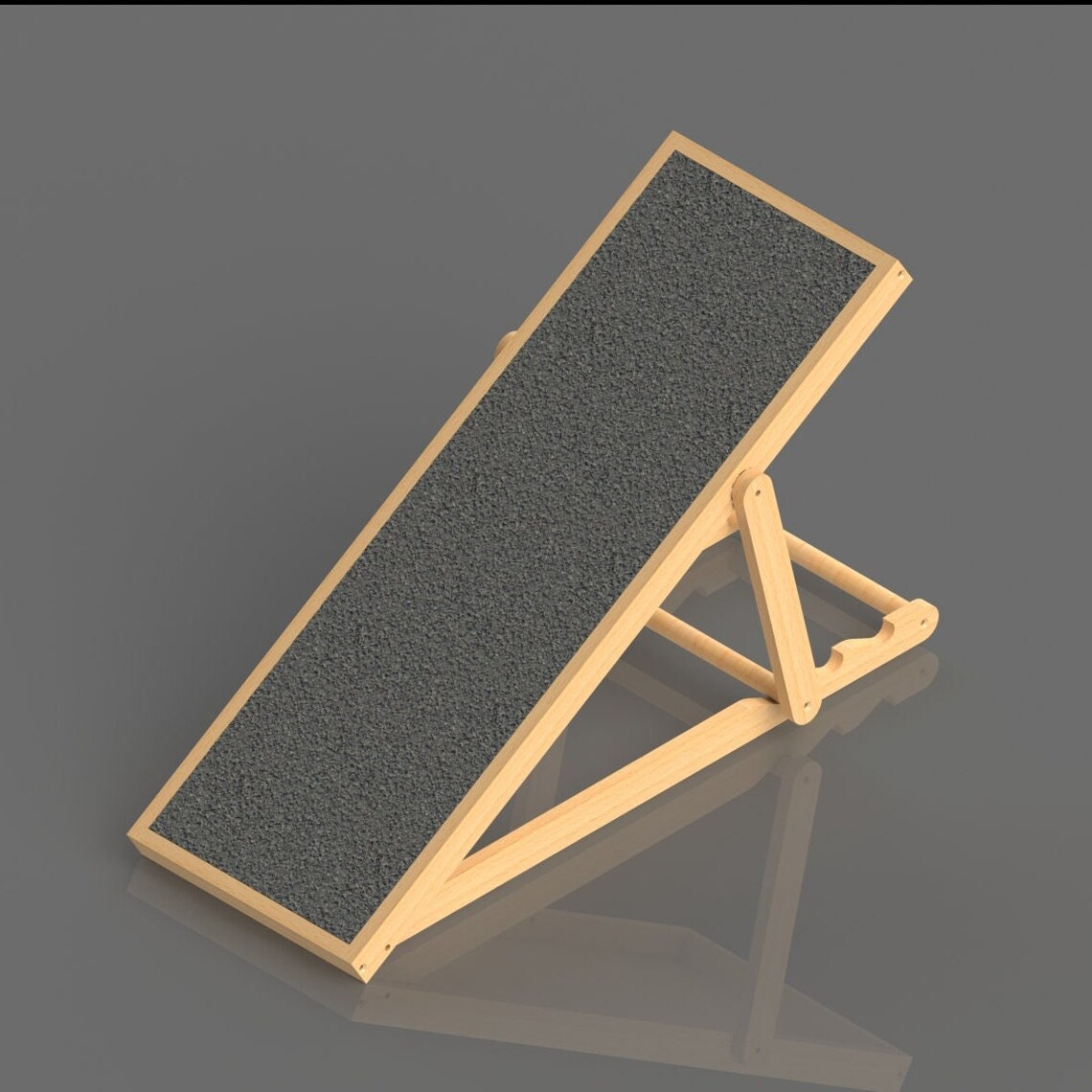 Wooden Dog Ramp - Foldable / Adjustable - Light - Pet Platform 100 Cm ...