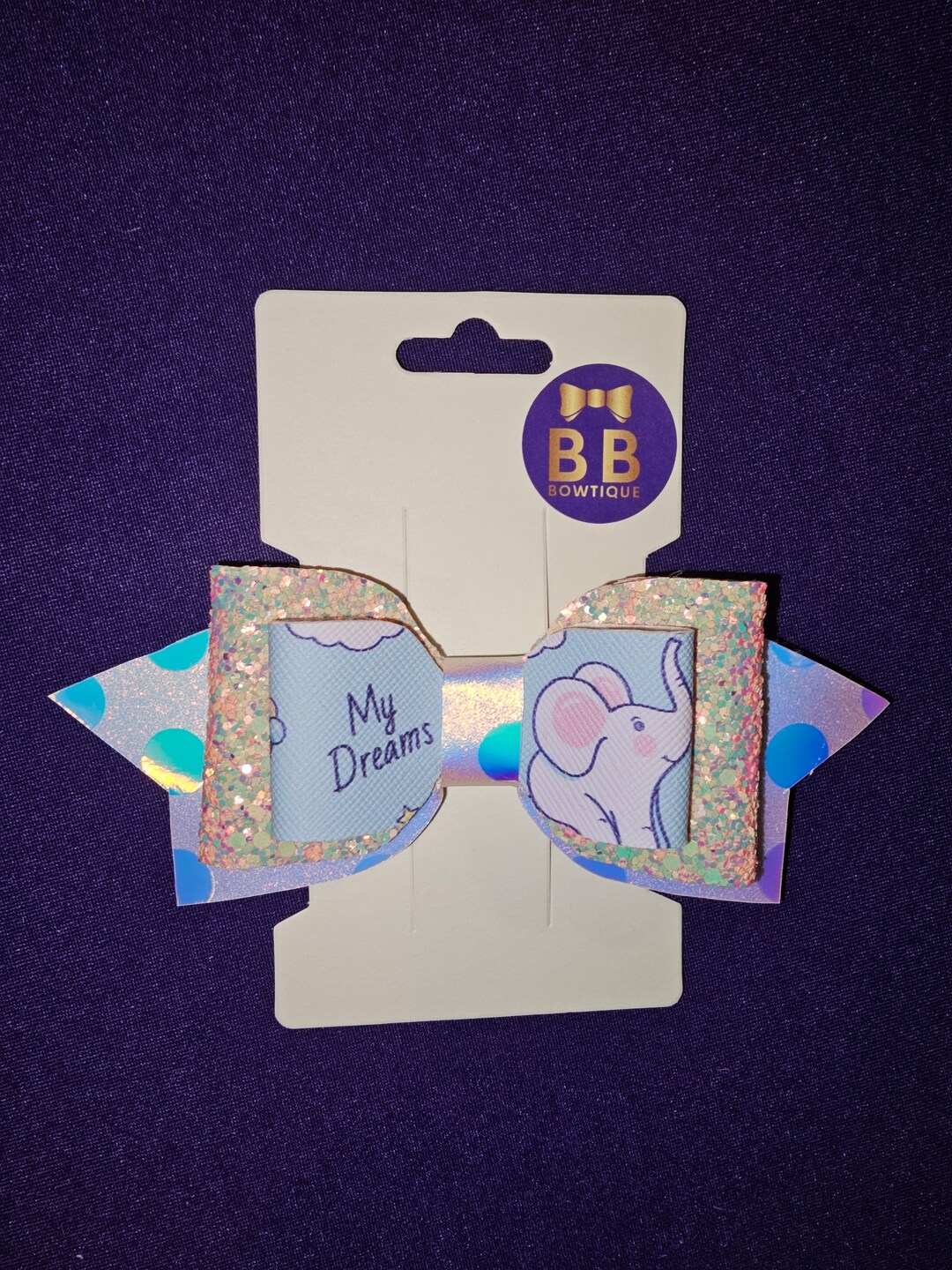 Elephant Hair Bow - Etsy