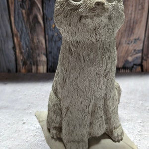 Handcrafted Concrete Garden Fox Statue - Etsy