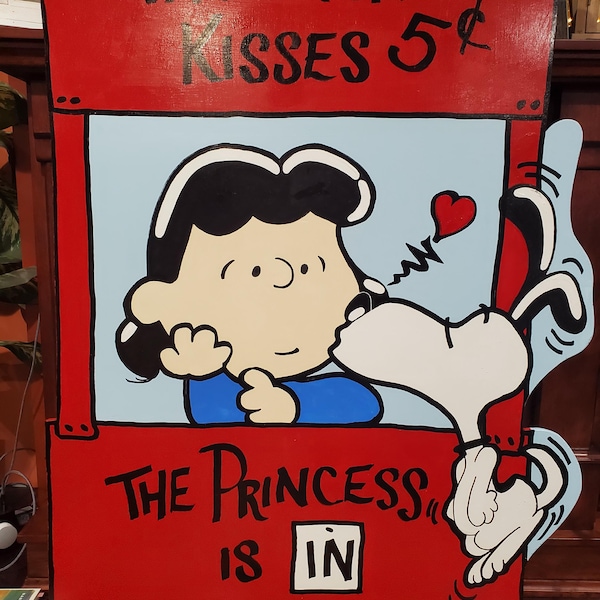 Wood Yard Sign Peanuts - Etsy