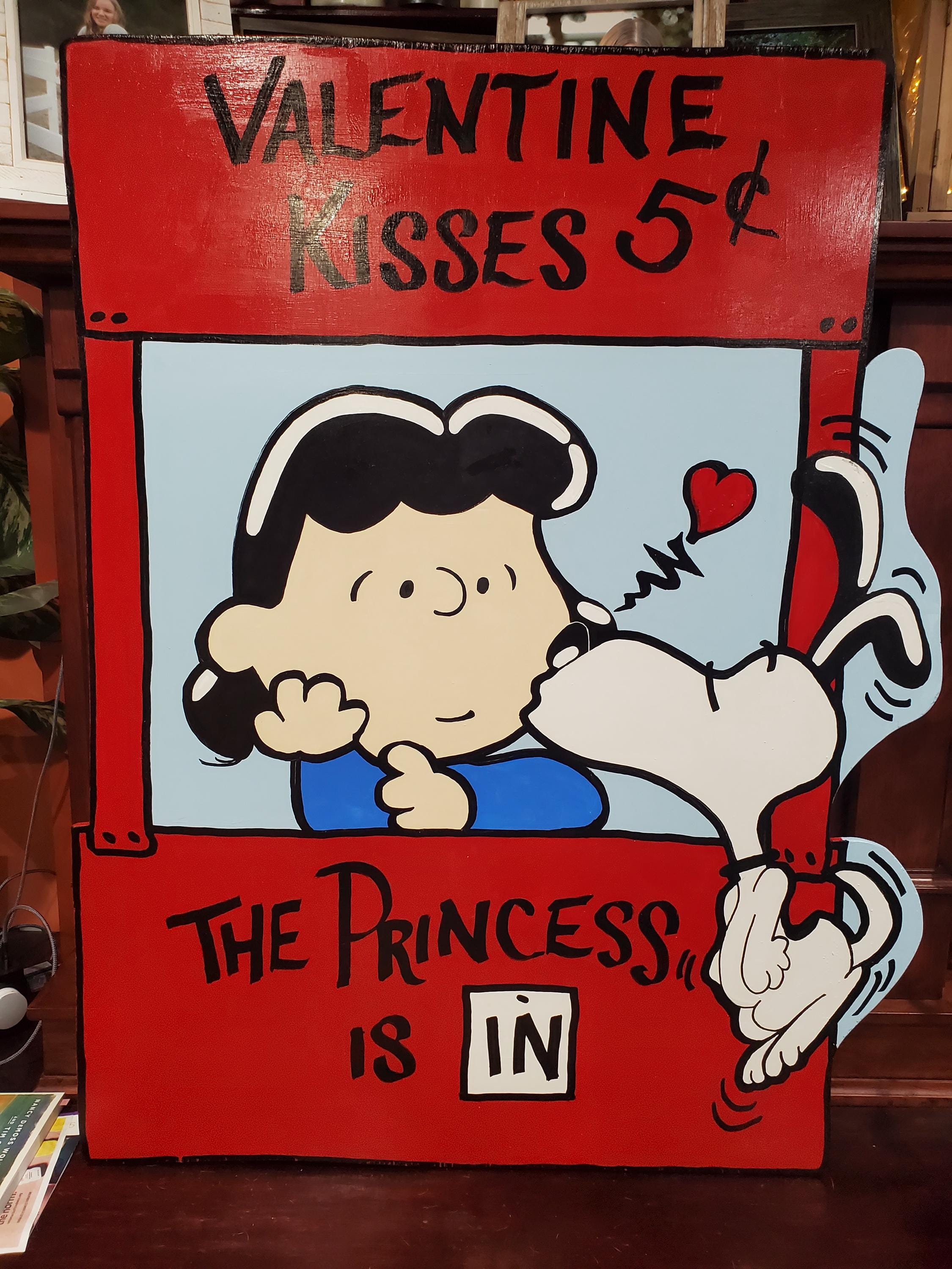 Charlie Brown Peanuts, Lucy & Snoopy, Valentine's Day Yard Decor ...