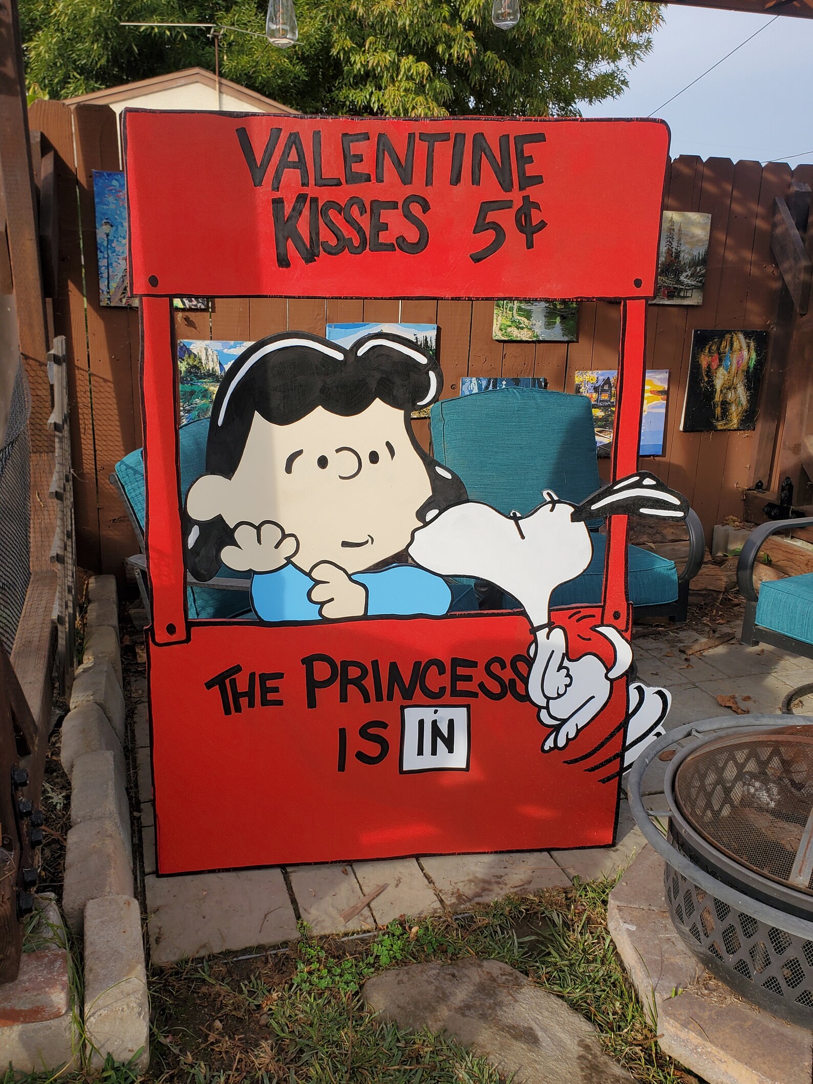 Charlie Brown Peanuts Valentine's Day Wood Cut Out - Etsy
