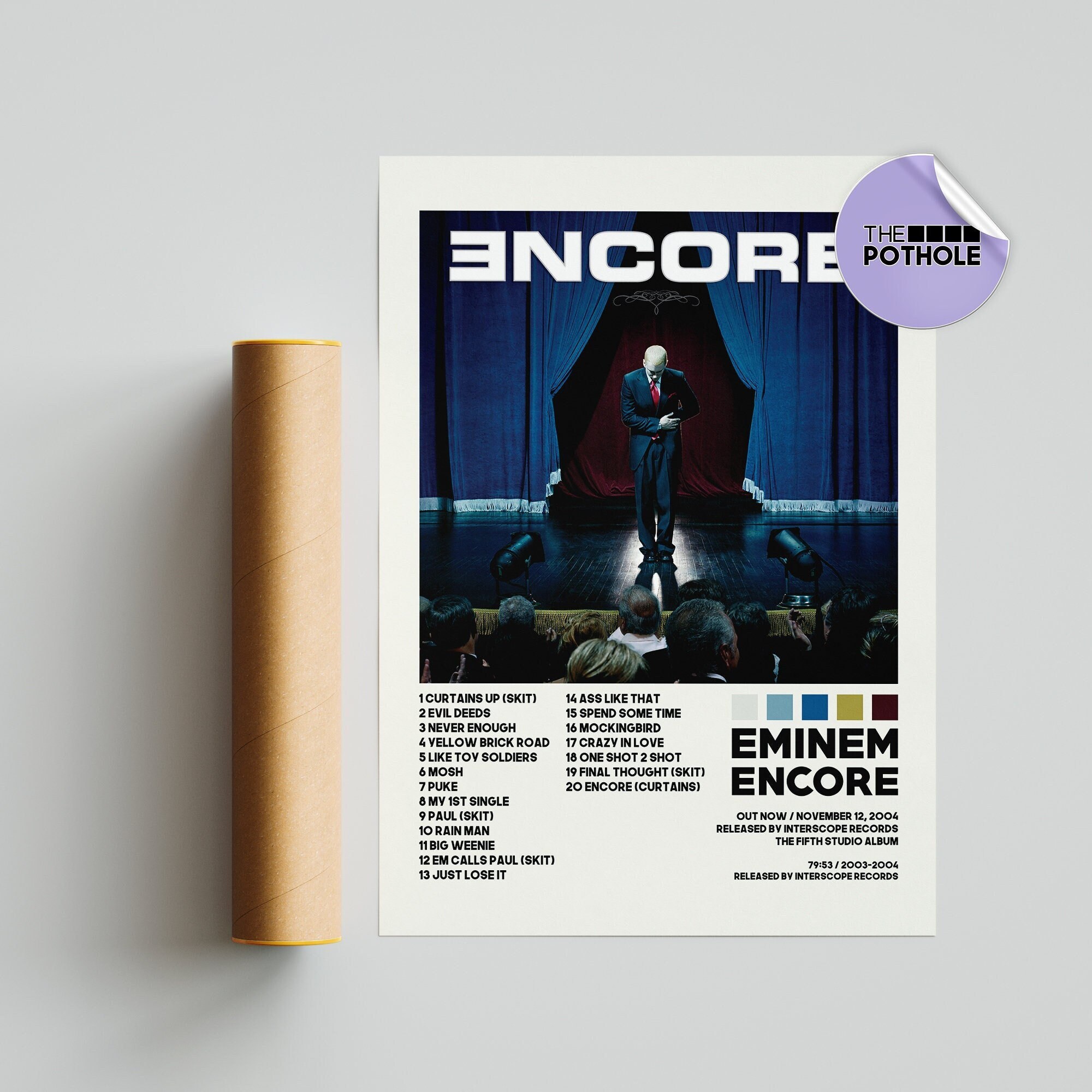 Eminem Posters / Encore Poster, Album Cover Poster Poster Print Wall ...