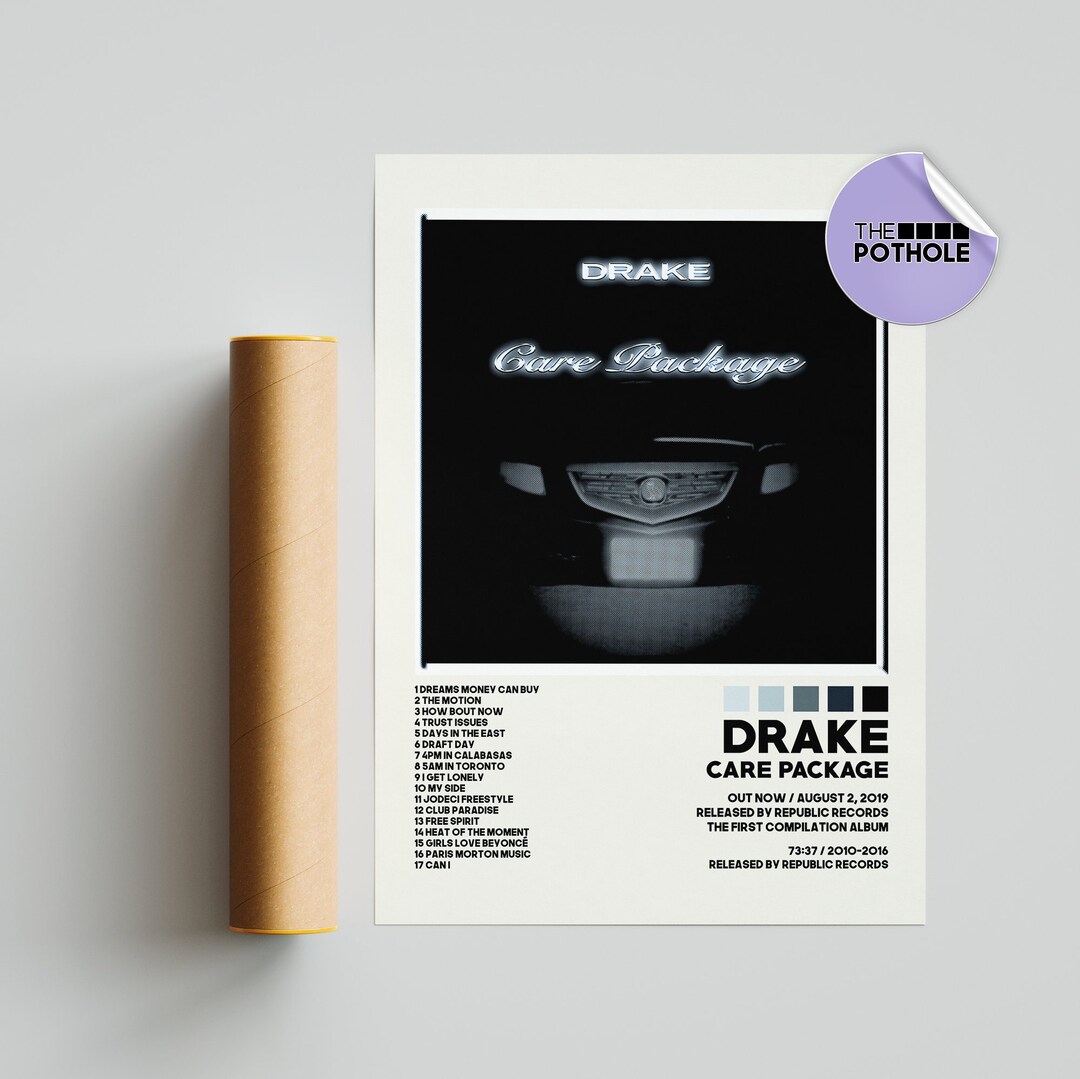 Drake Posters / Care Package Poster, Album Cover Poster Poster Print ...