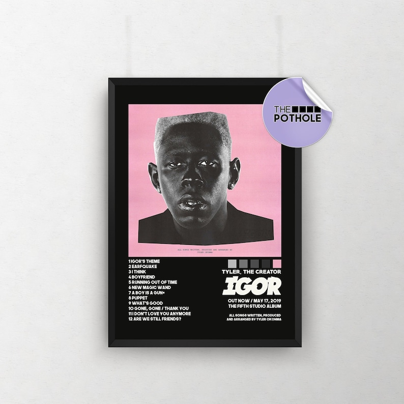 Tyler, the Creator / Vote Igor Poster / Album Cover Poster Photo Poster ...